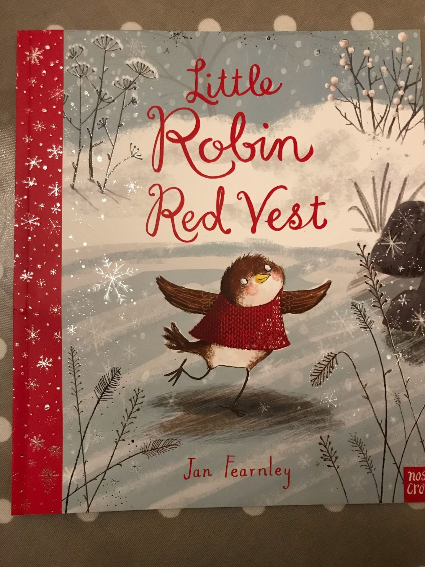 Story Time - Little Robin Red Vest - Sarah Cummins